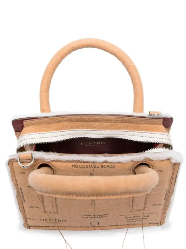 DENTRO Mini Otto Leather Tote Bag