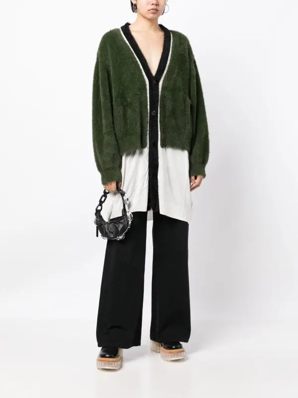 Undercover Layered V-neck Cardigan