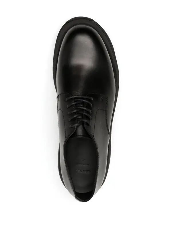 靴 sacai LEATHER OXFORD Sacai Platform Leather Oxford Shoes In Black - 33% Off | Editorialist