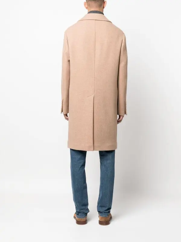 Brunello Cucinelli Double-breasted Wool-blend Coat