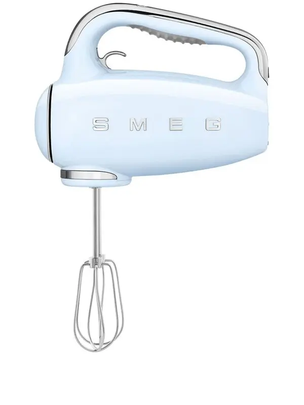 SMEG Logo-plaque Stainless Steel Electric Beater - Blue