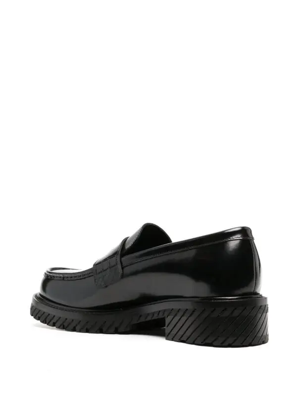 Off-White Chunky-sole Leather Loafers