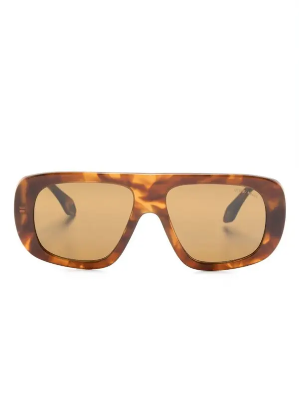 Giorgio Armani Oversized Sunglasses - Brown