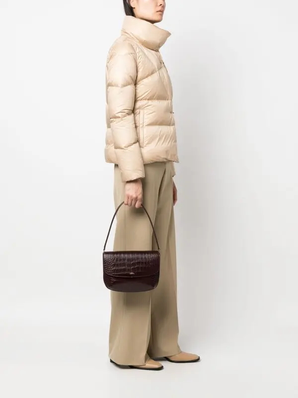 A.p.c. Sarah Croc-embossed Shoulder Bag