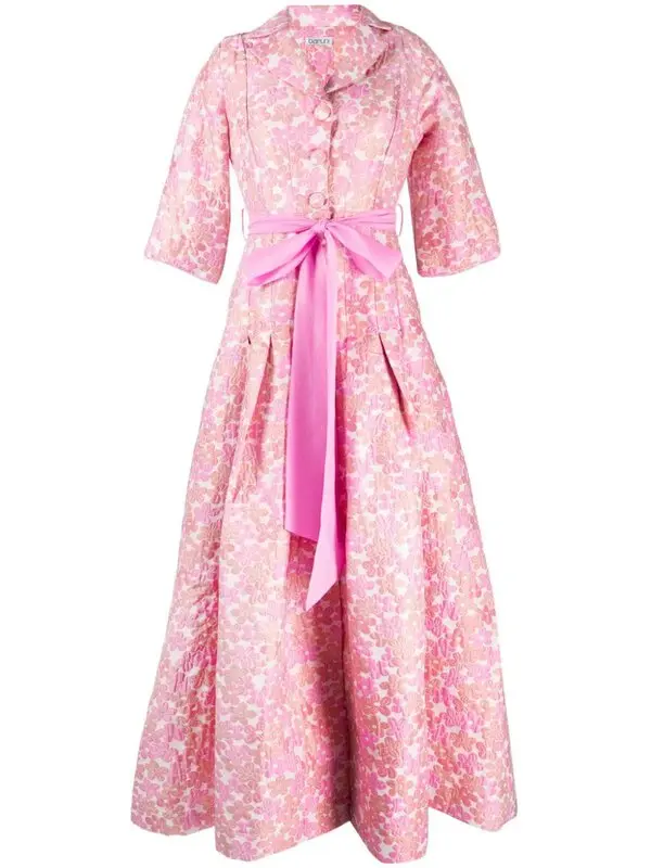 BARUNI Loretta Floral-print Gown