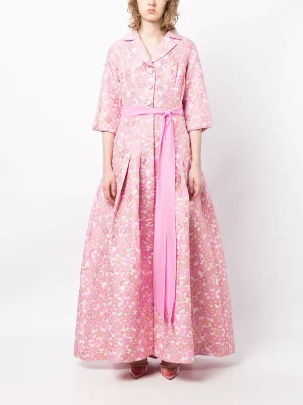 BARUNI Loretta Floral-print Gown