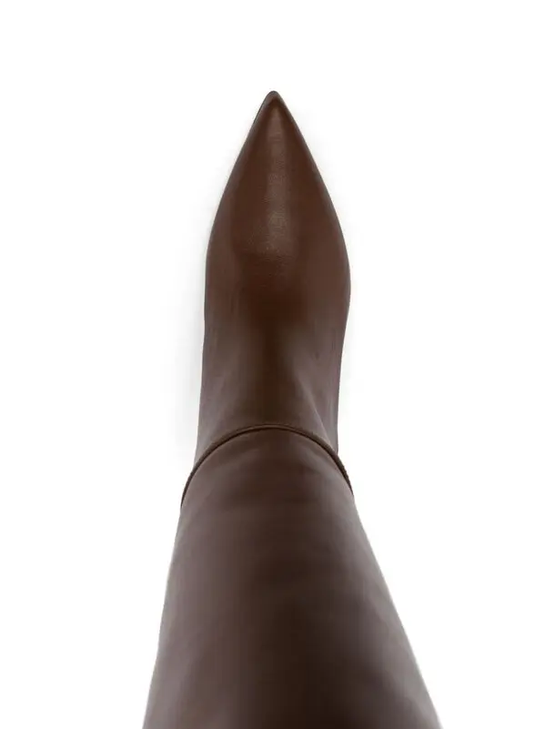 3JUIN 65mm Knee-length Leather Boots