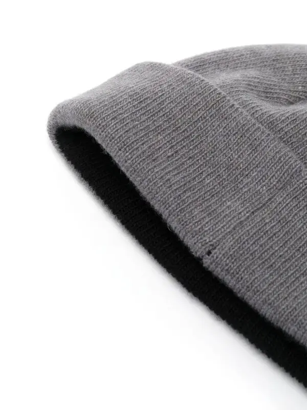 Philipp Plein Gothic Print Wool Beanie