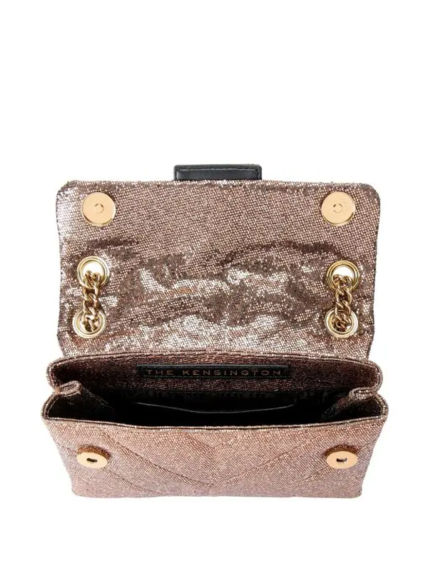 Kurt Geiger Mini Kensington Lurex Shoulder Bag
