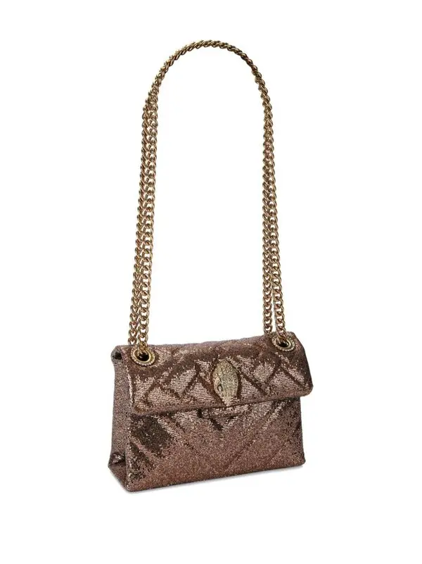 Kurt Geiger Mini Kensington Lurex Shoulder Bag