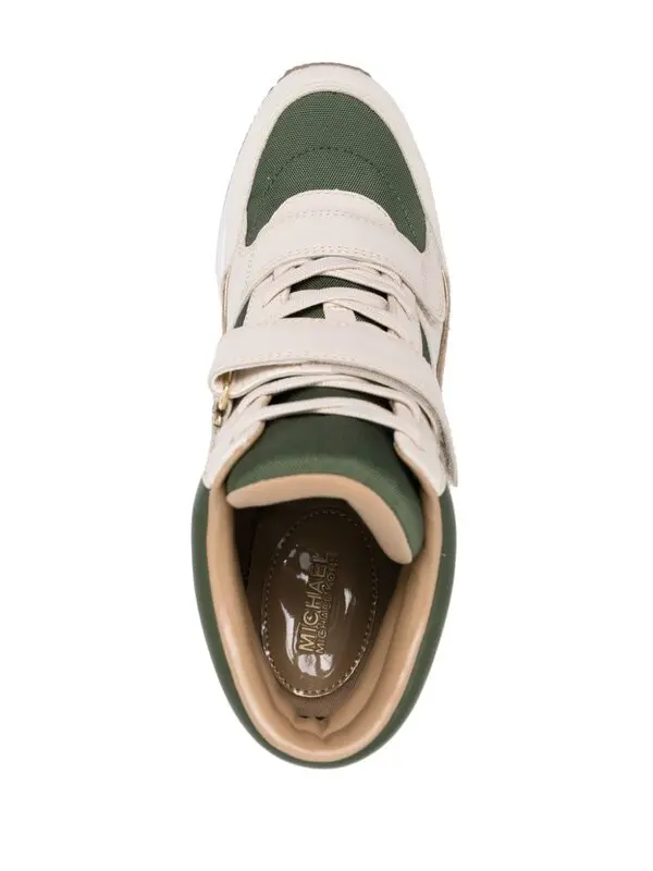 Michael Kors Gentry High-top Wedge Sneakers