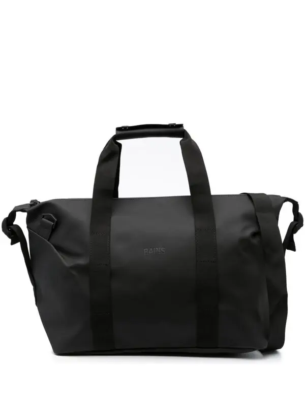 Rains Logo-debossed Waterproof Holdall - Black