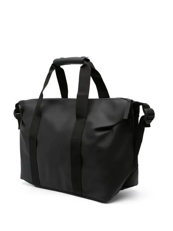 Rains Logo-debossed Waterproof Holdall - Black