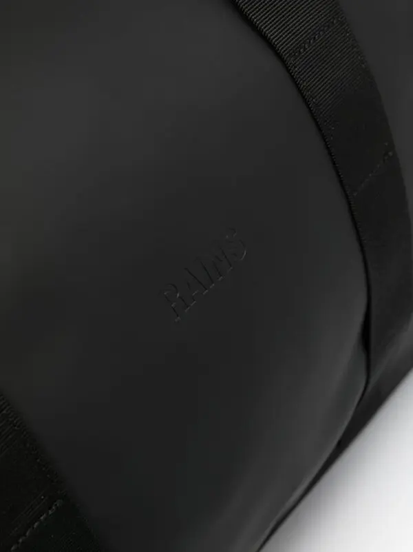 Rains Logo-debossed Waterproof Holdall - Black