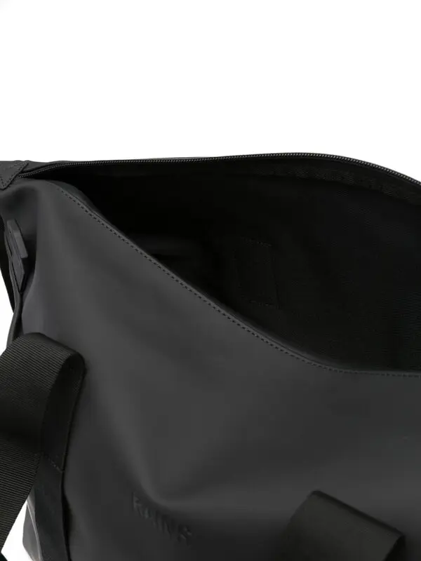 Rains Logo-debossed Waterproof Holdall - Black