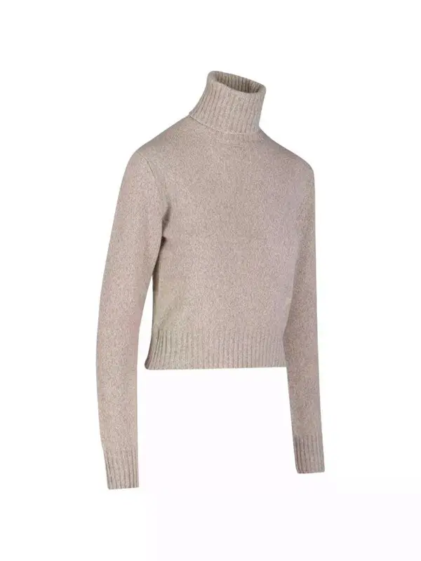 AMI Paris De Coeur Mélange-effect Jumper - Neutrals