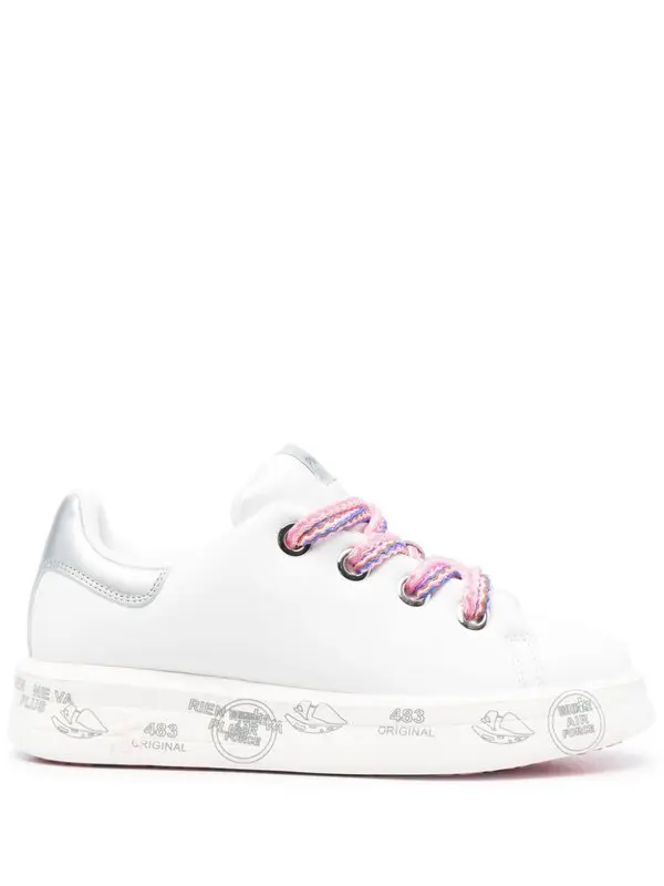 Premiata Belle Leather Sneakers - White
