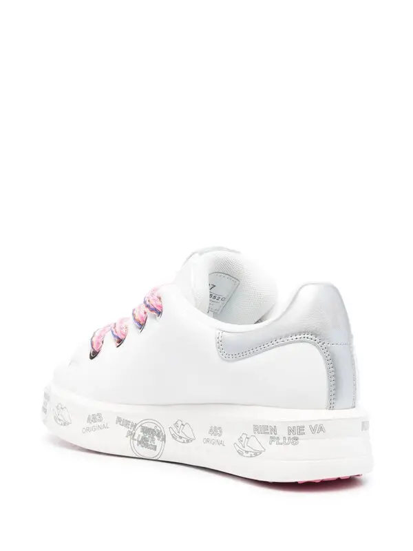 Premiata Belle Leather Sneakers - White