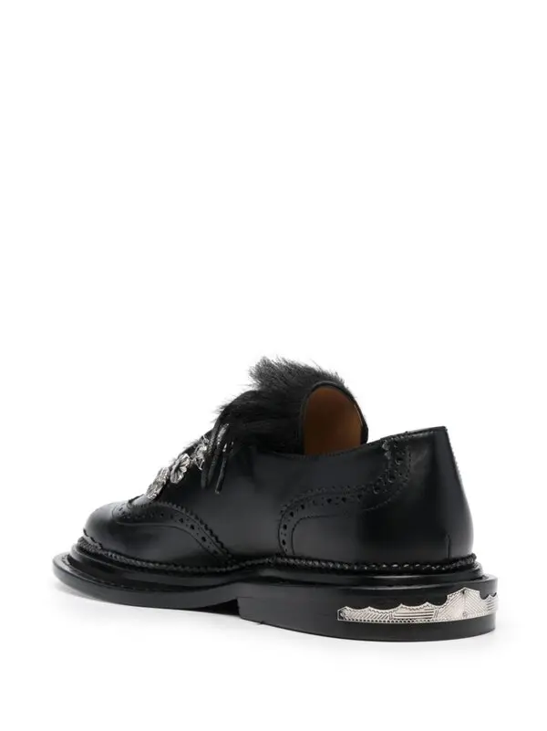 Toga 35mm Leather Oxford Shoes