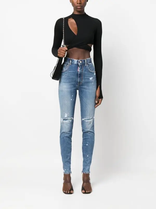 Dsquared2 High-rise Skinny Jeans