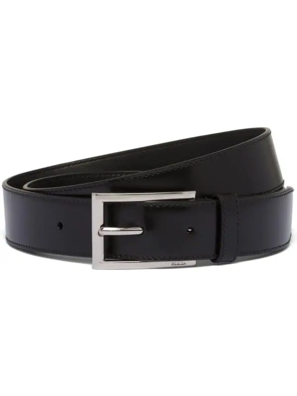 Prada Buckled Leather Belt