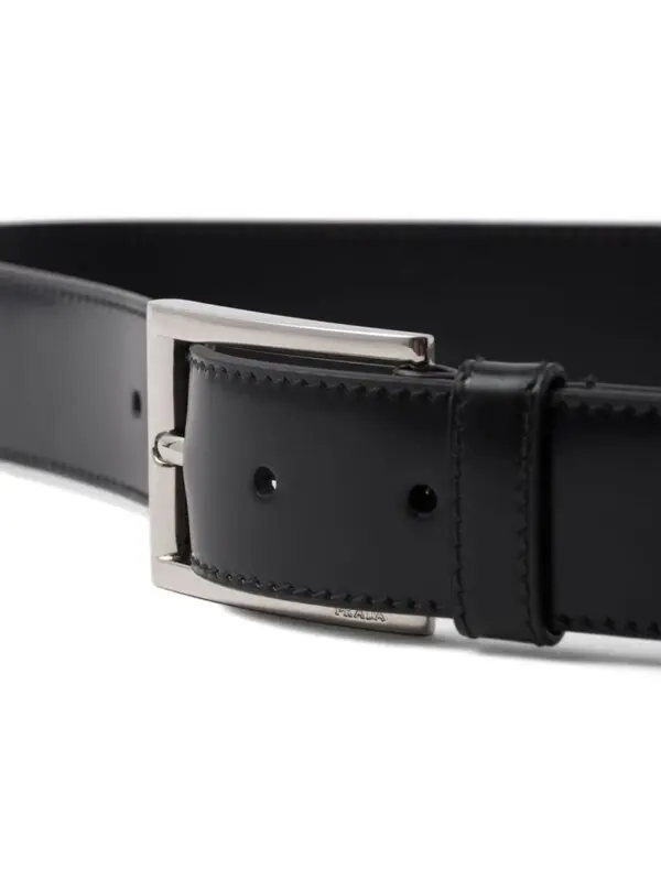 Prada Buckled Leather Belt
