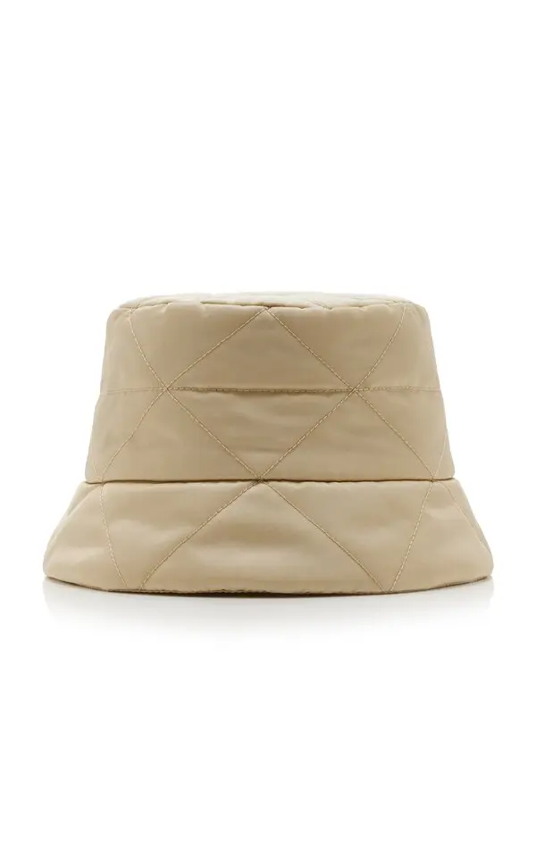 Prada Re-nylon Padded Bucket Hat - Neutral