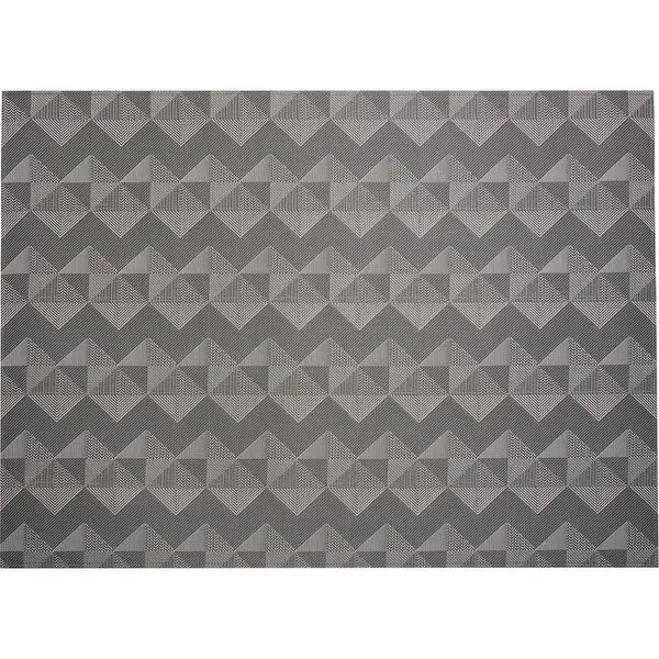 CHILEWICH Quilted Jacquard Area Rug - Tuxedo