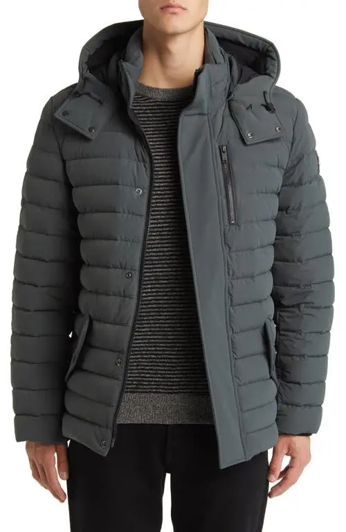 Moose Knuckles Greystone Down Puffer Jacket - Forrest Hill