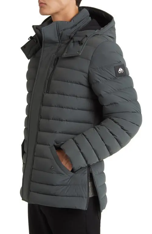 Moose Knuckles Greystone Down Puffer Jacket - Forrest Hill