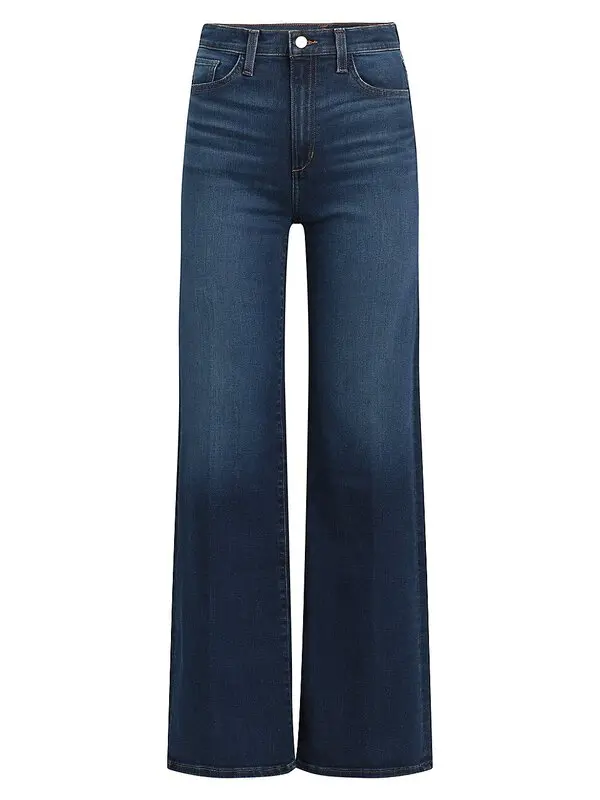 Joe's Jeans The Mia High-rise Stretch Wide-leg Jeans - Exhale