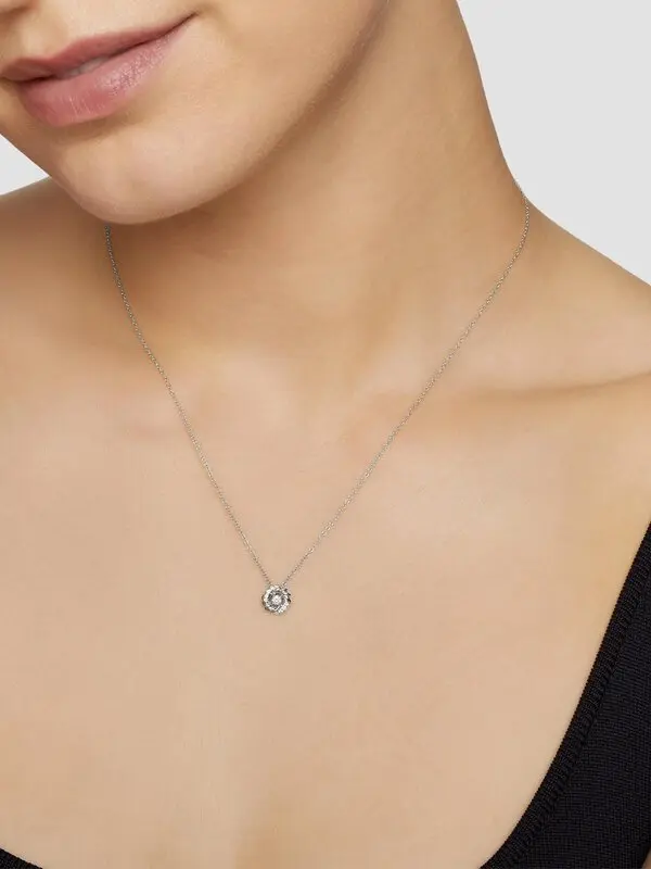 David Yurman Petite Infinity Pendant Necklace In Sterling Silver