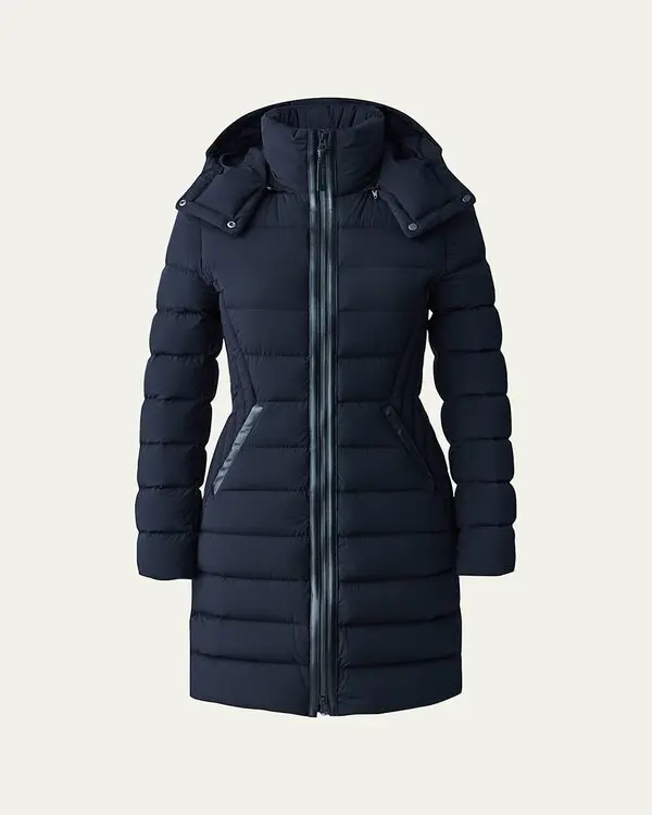 Mackage Farren Lightweight Down Coat - Black