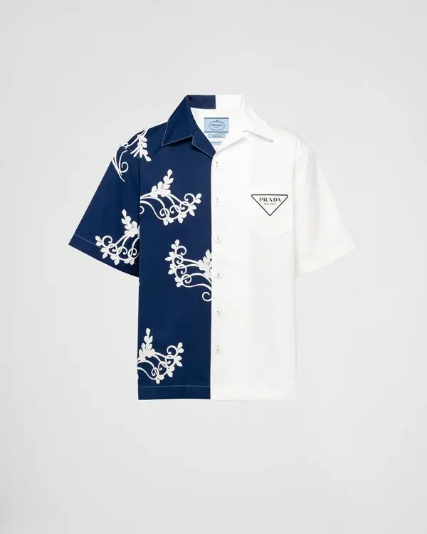 Prada Double Match Cotton Shirt