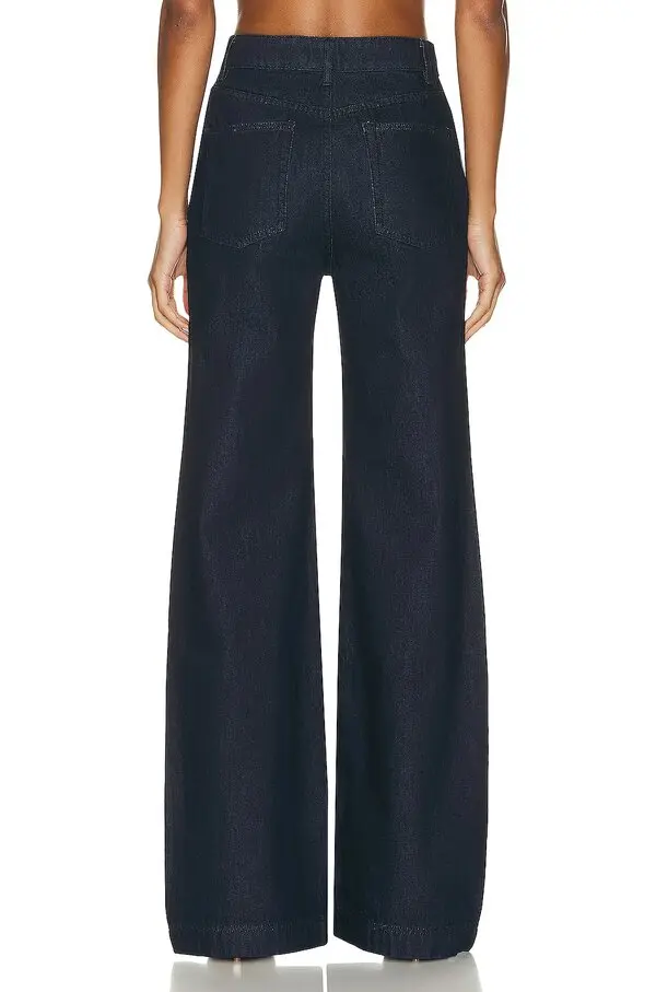 GRLFRND Camille High Rise Flared Trouser Jeans