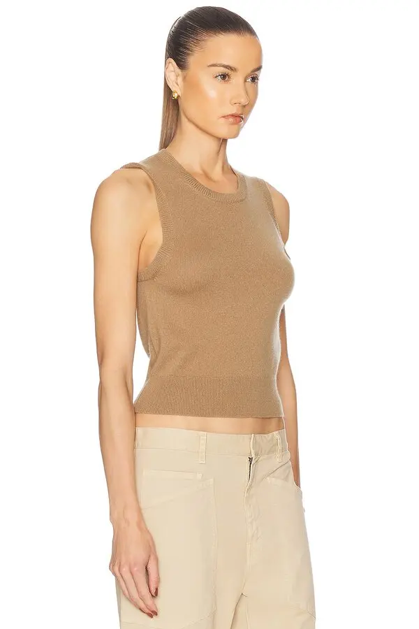 NILI LOTAN May Sweater Top - Tan