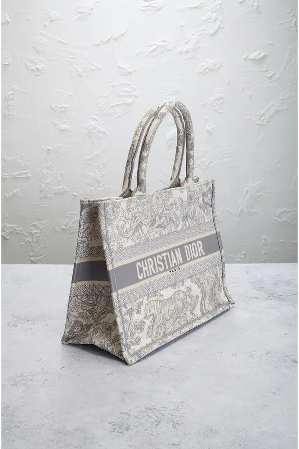 Dior Book Tote - Grey