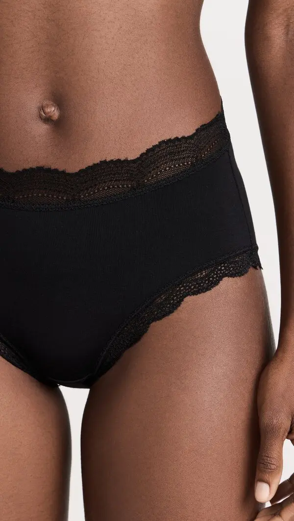 STRIPE & STARE High Rise Knicker Four Pack - Sand Essentials