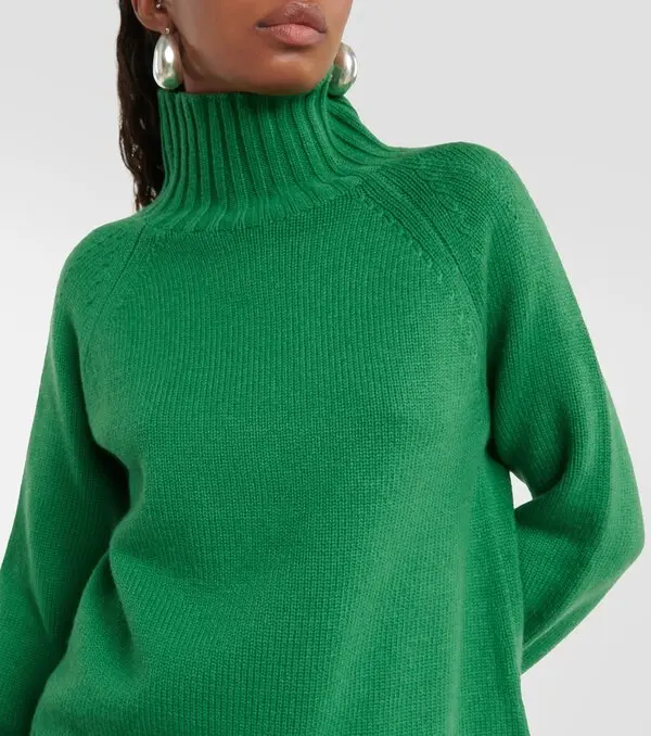 Max Mara Mantova Wool And Cashmere Turtleneck Sweater