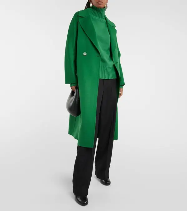 Max Mara Mantova Wool And Cashmere Turtleneck Sweater