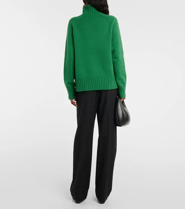 Max Mara Mantova Wool And Cashmere Turtleneck Sweater