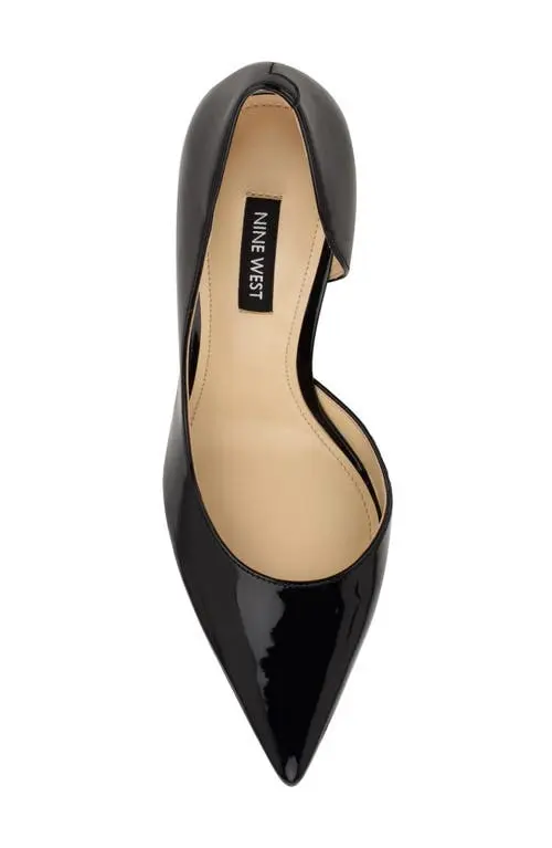 Nine West D'orsay Pointed Toe Pumps - Black