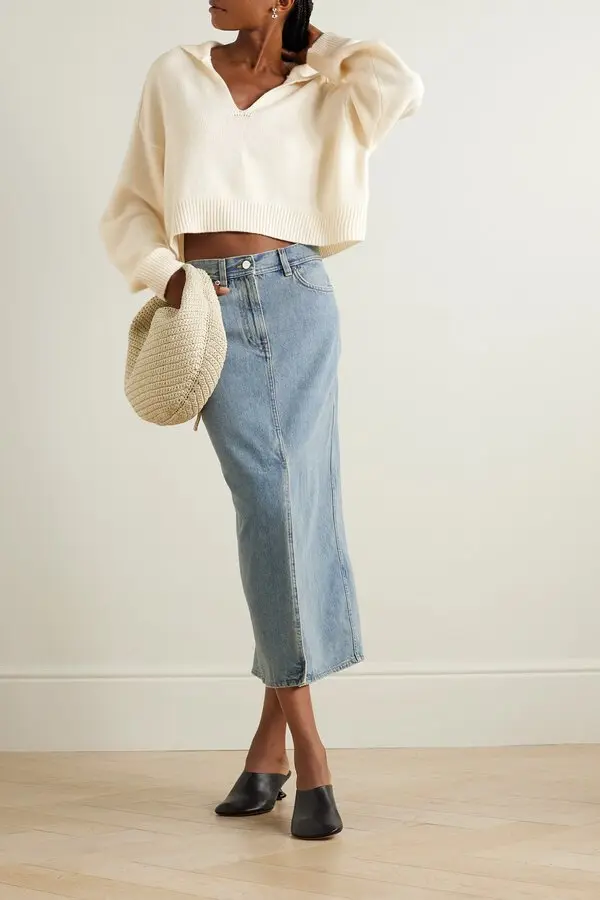 LOULOU STUDIO Net Sustain Aksi Wool And Cashmere-blend Sweater