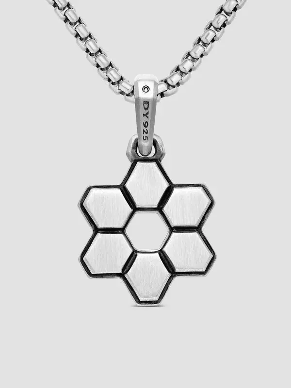 David Yurman Deco Star Of David Pendant In Sterling Silver