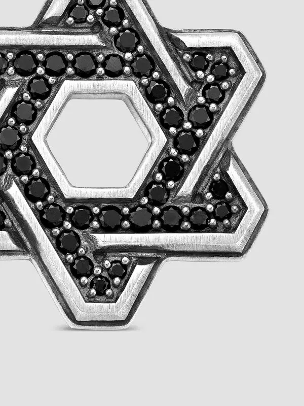 David Yurman Deco Star Of David Pendant In Sterling Silver
