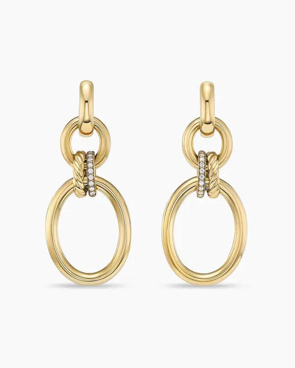 David Yurman Dy Mercer® Drop Earrings - Diamond