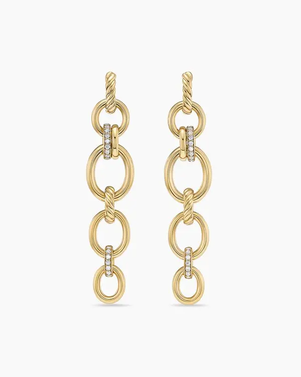 David Yurman Dy Mercer® Drop Earrings - Diamond