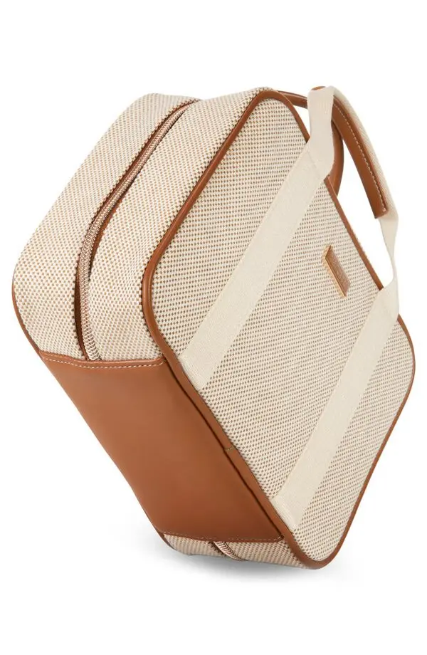 Stephanie Johnson Tropea Ml Traveler Cosmetics Case - Ivory