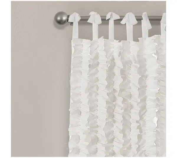 LUSH DECOR Sophia Ruffle Panels 40x95 Set By