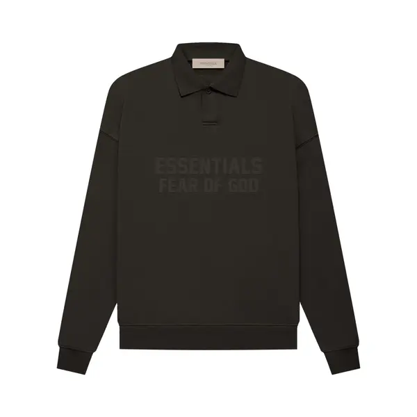 Fear Of God Long-sleeve Polo - Black